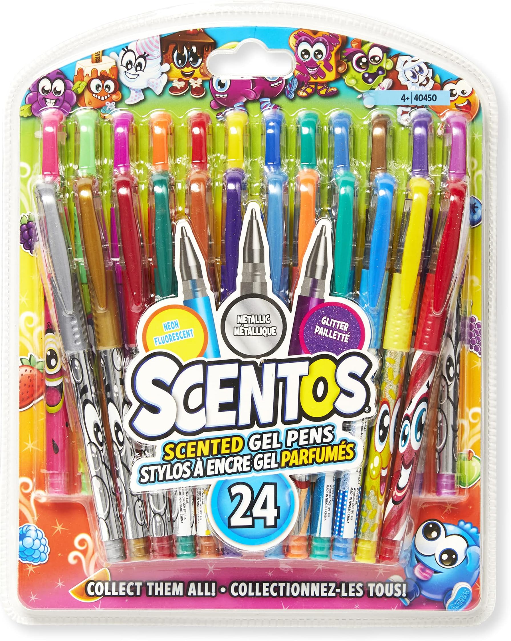 Amazon.com: Glitter Gel Smens - Aloha Unicorn Scented Pens, Colored Gel ...