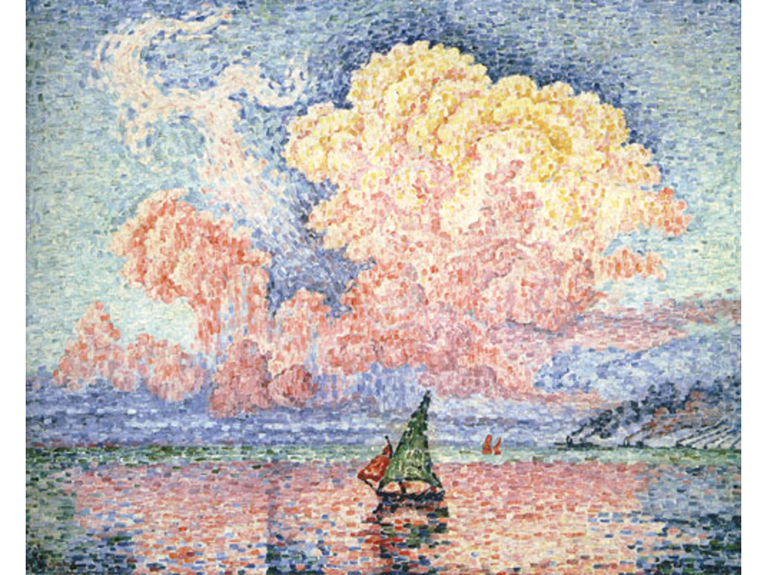 Paul Signac Pink Cloud