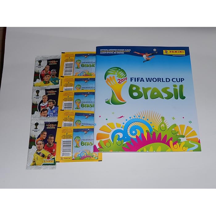 Buy Panini 2014 FIFA World Cup Brasil Official Sticker Album with 5 ...