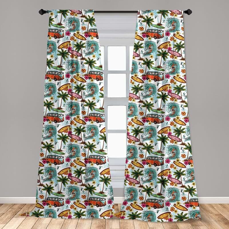 Amazon.com: surfer curtains