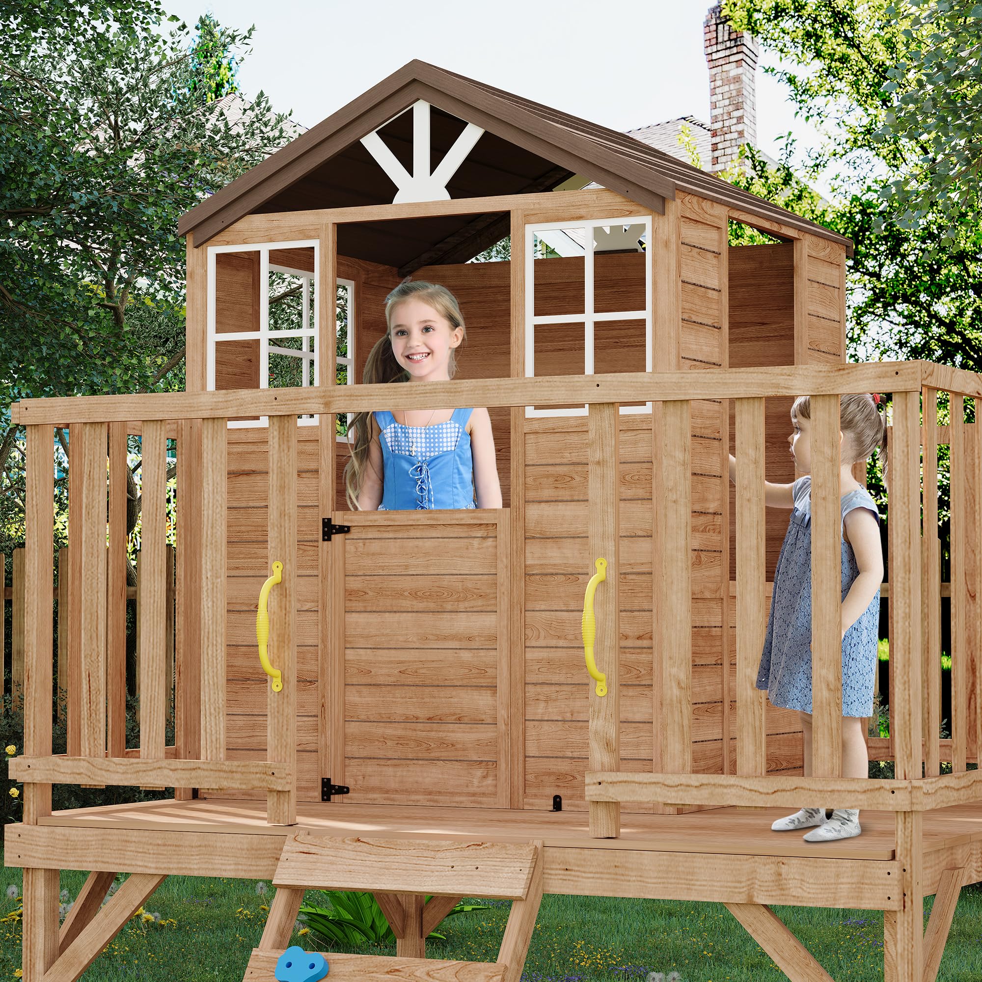 Snapklik.com : Kids Outdoor Playhouse