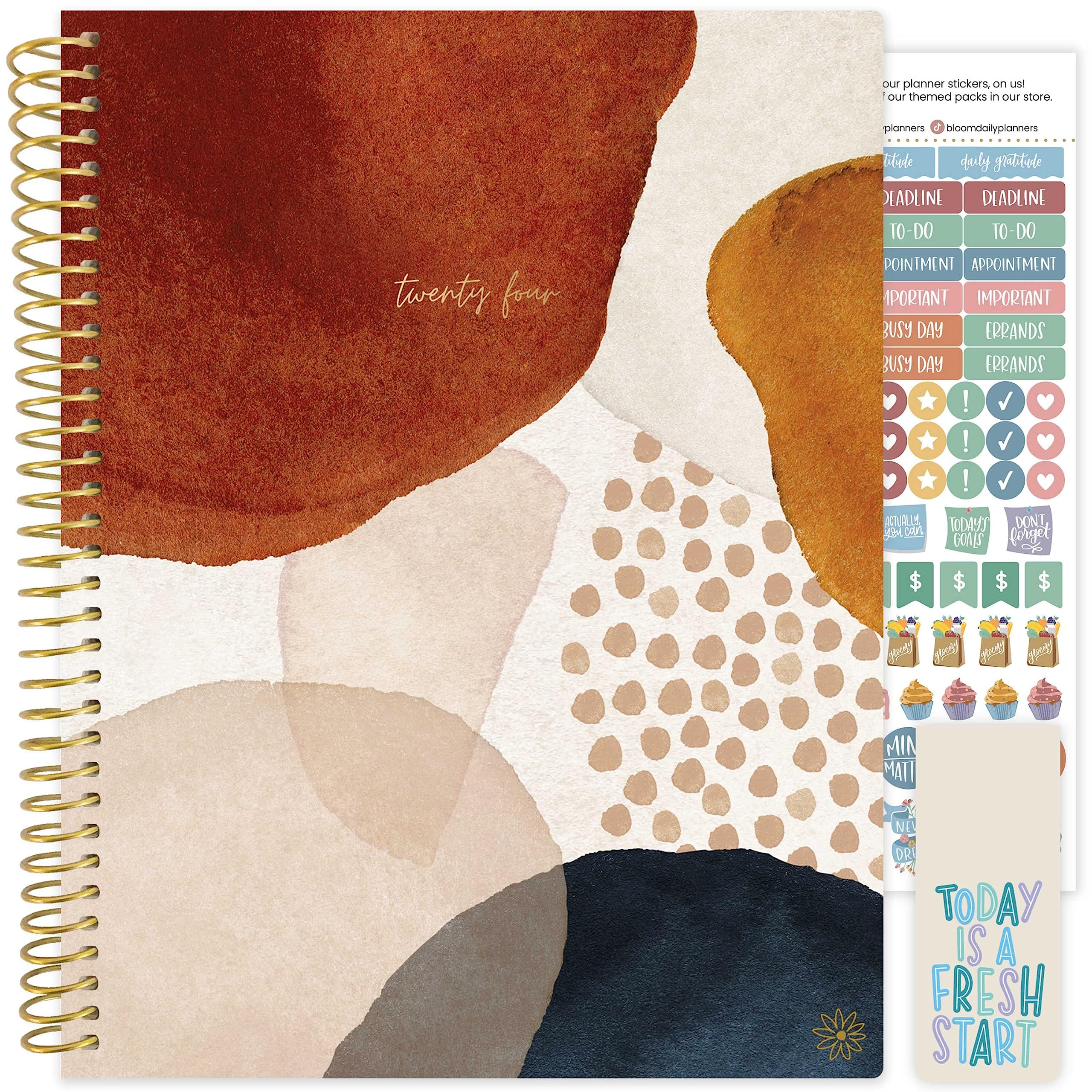 Snapklik.com : Bloom Daily Planners 2024 (8.5" X 11") Calendar Year Day ...