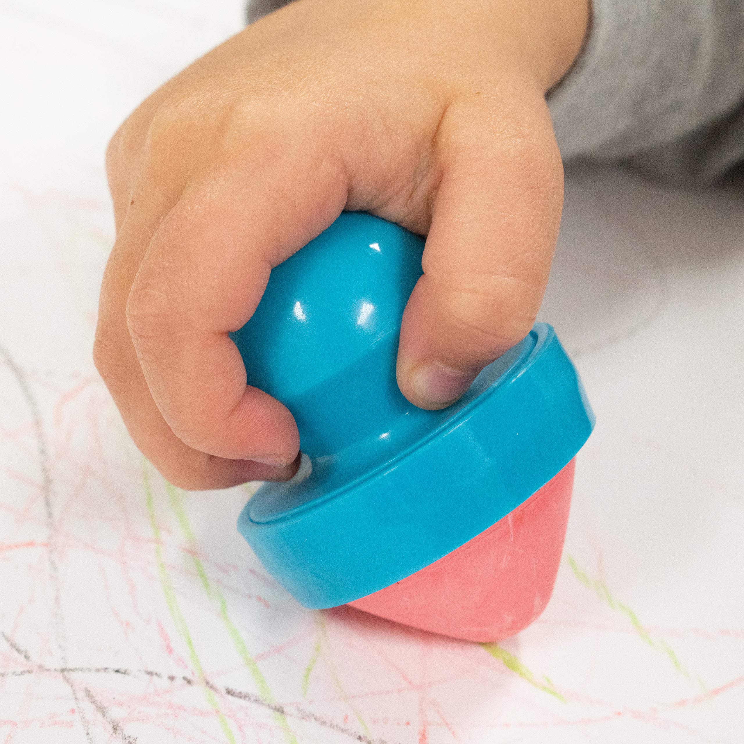 Snapklik.com : Easy Grip Chalk - 6 Colors - 18m+ - Non-Toxic Toddler ...