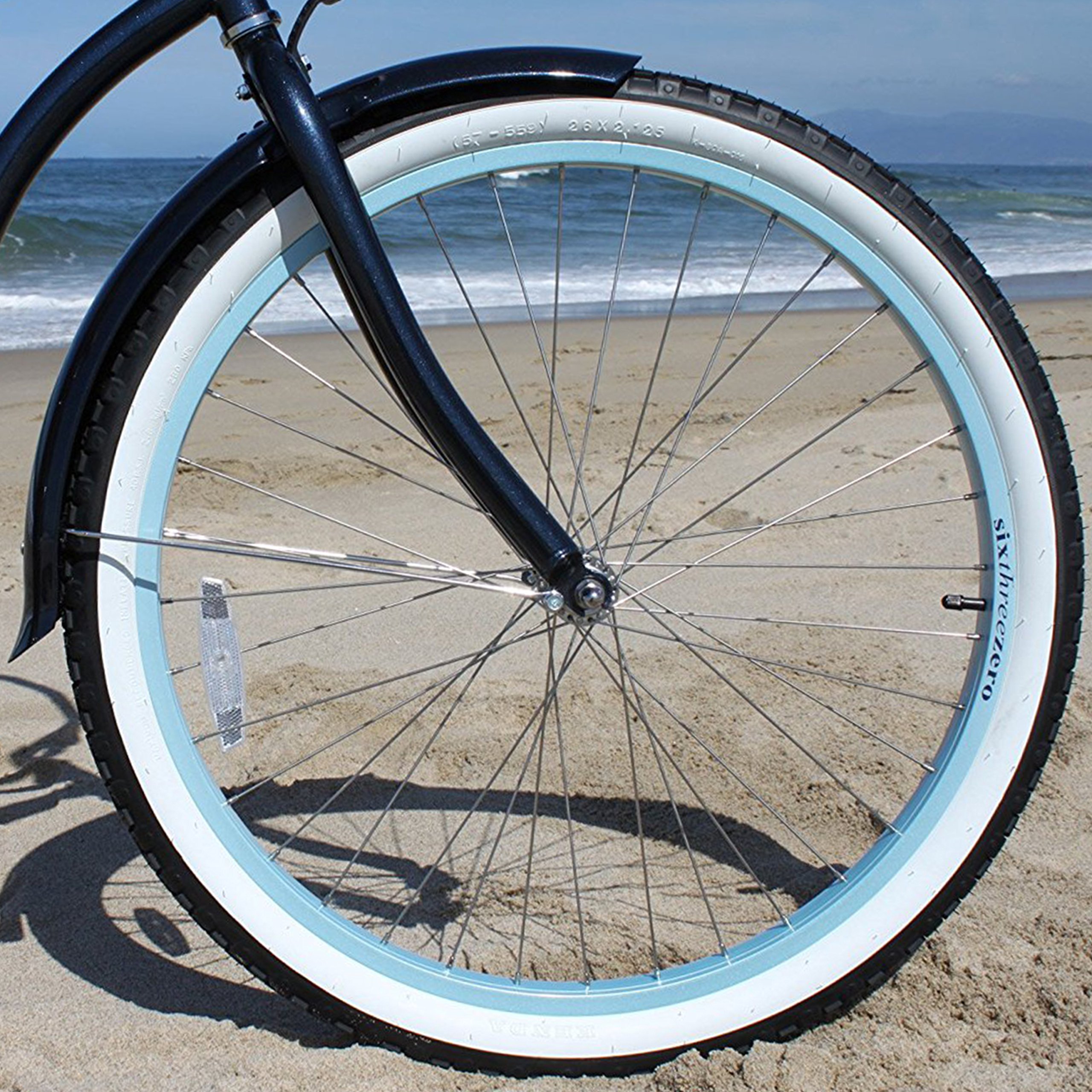 Snapklik.com : Sixthreezero Womens 1-Speed 26-Inch Beach Cruiser Bicycle