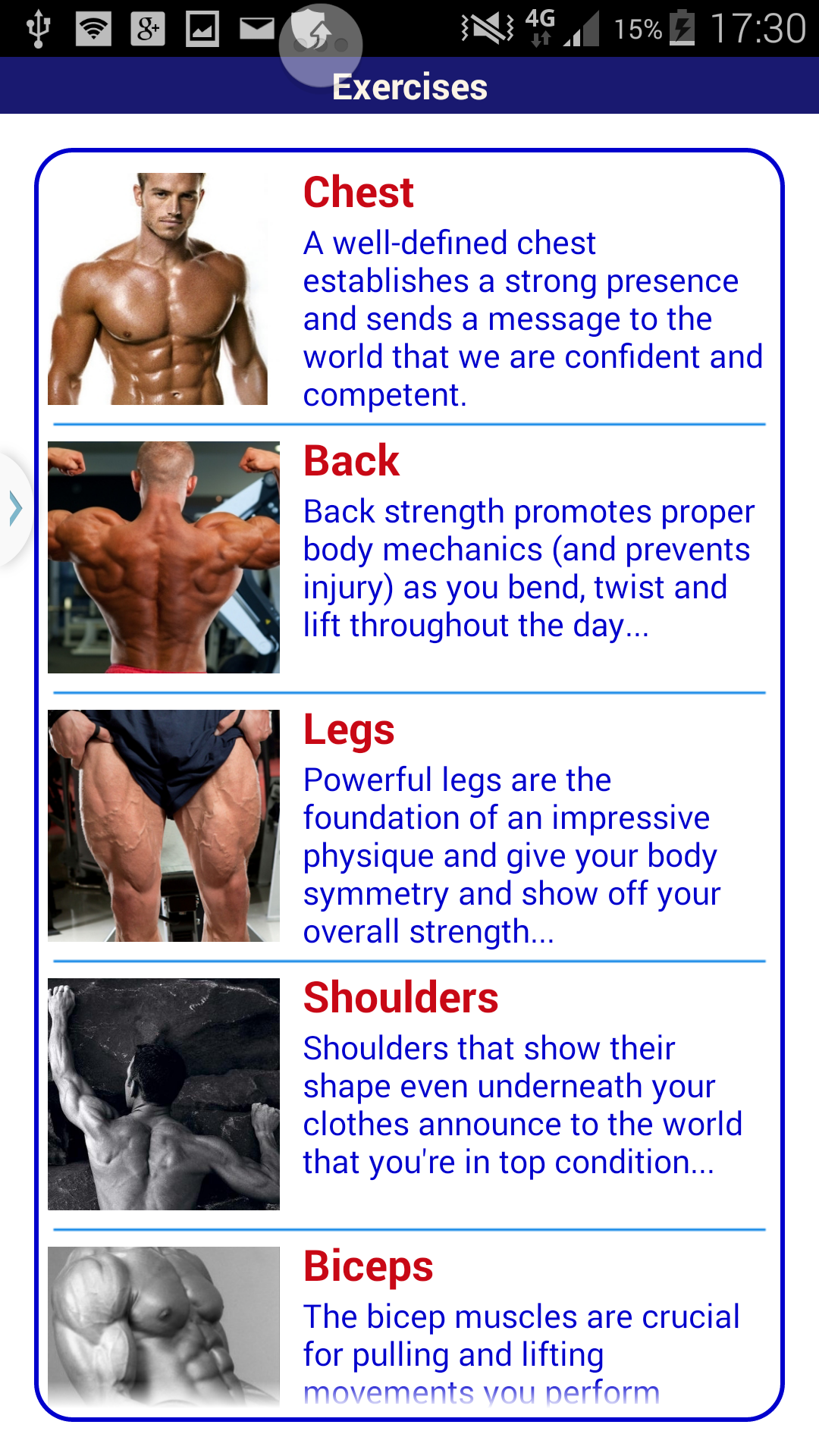 Maximum Muscle Workout Plan - App on Amazon Appstore
