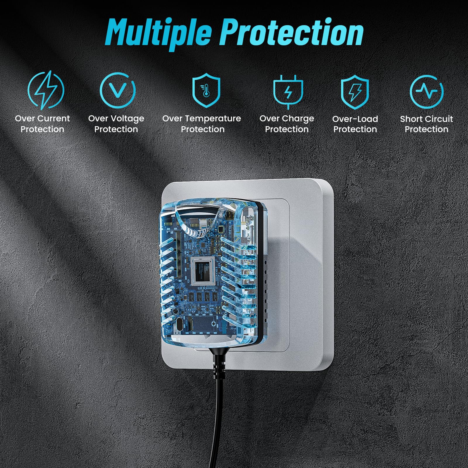 Snapklik.com : SEESII Lithium Battery Charger,21V 075A Battery Adapter ...