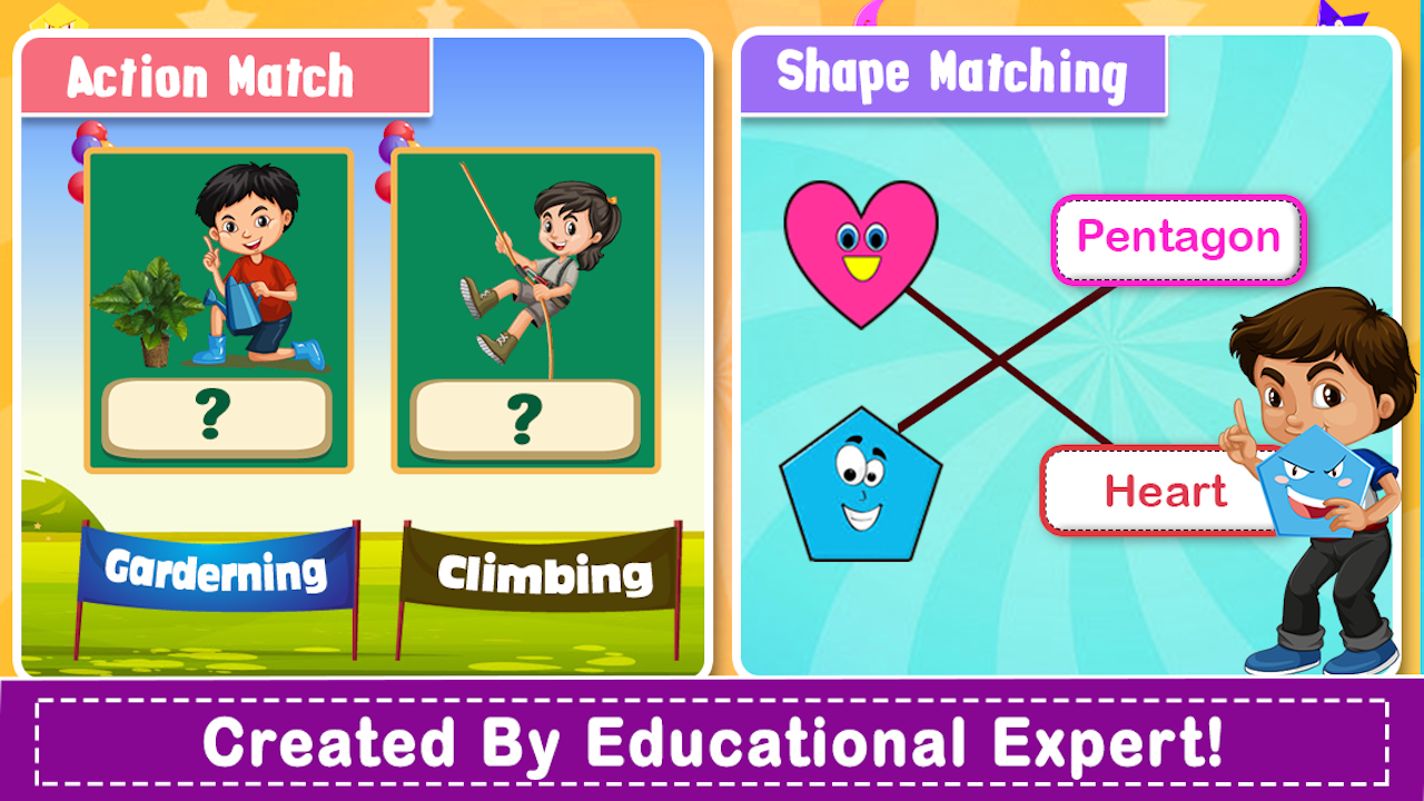 Kindergarten Kids Learning - 100 Educational Games:Amazon.com:Appstore ...