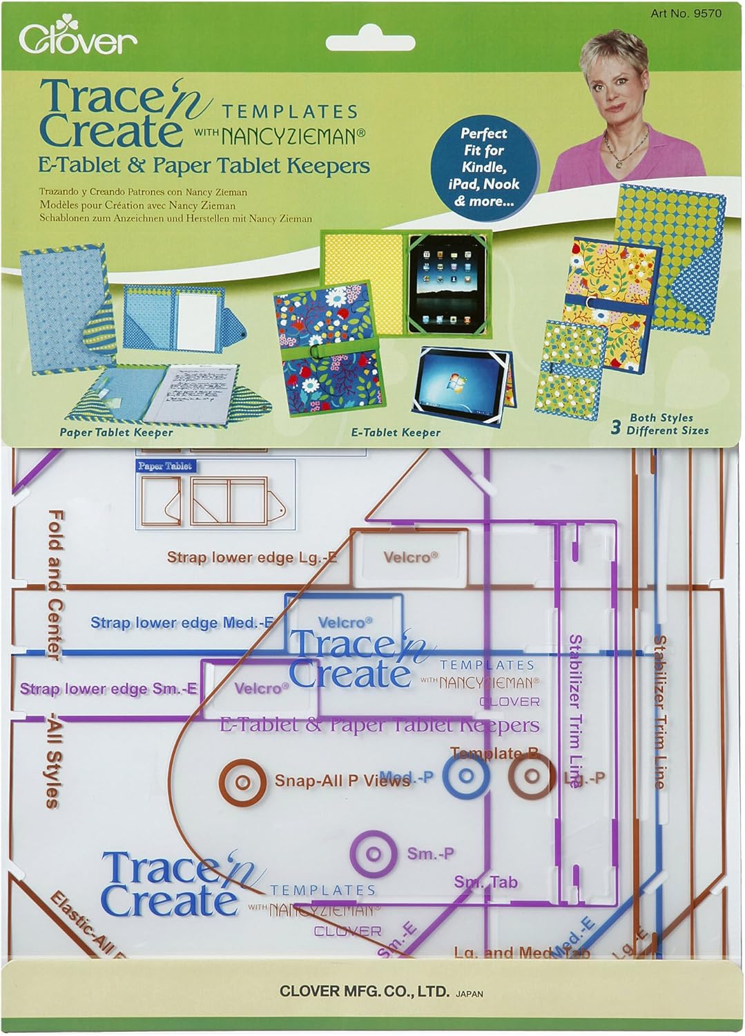 Amazon.com: Clover Trace n Create E-Tablet &Paper Tablet Keepers ...