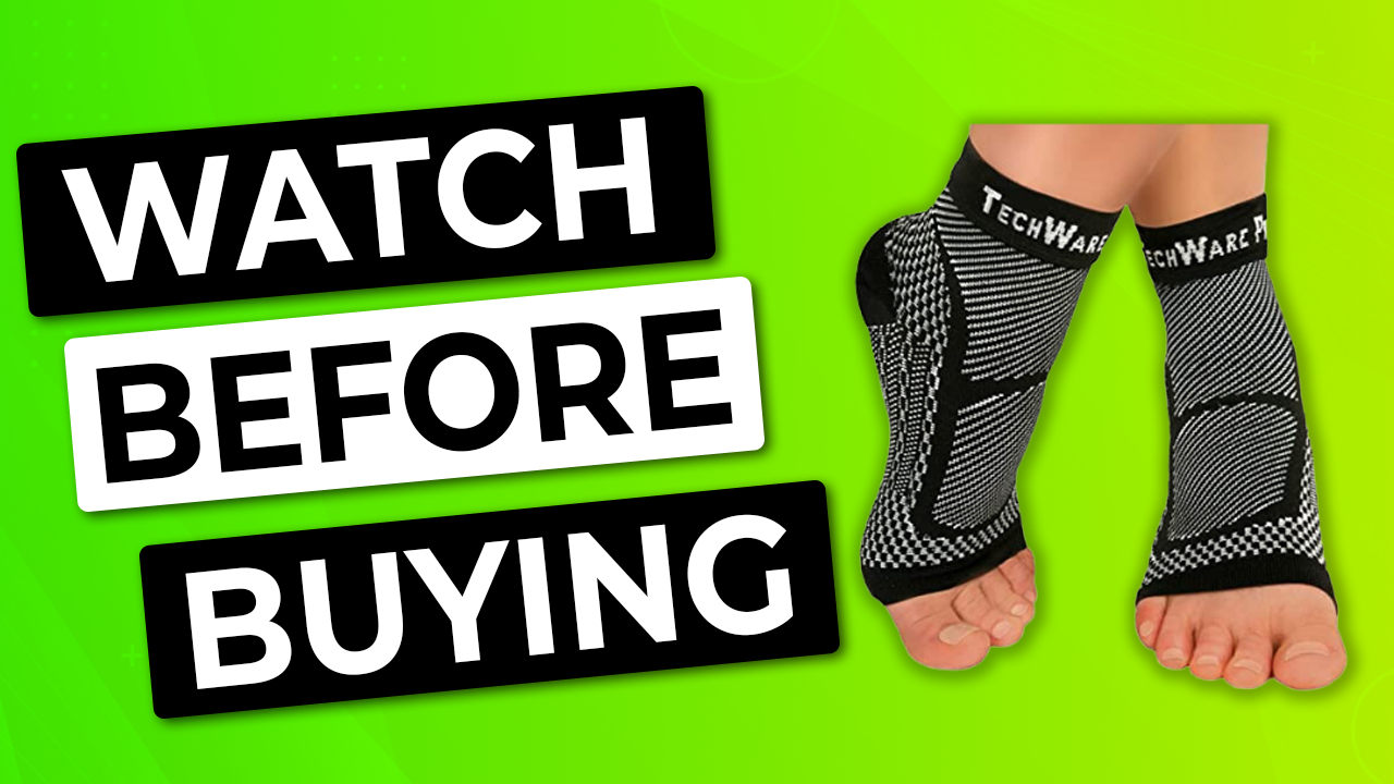 Watch Watch Before Buying! TechWare Pro Ankle Compression Sleeve on Amazon Live