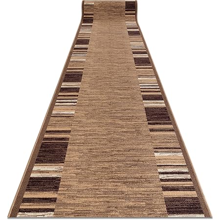 Amazon.de: Modernen Preiswert Antirutsch Läufer Adagio beige, Anti ...