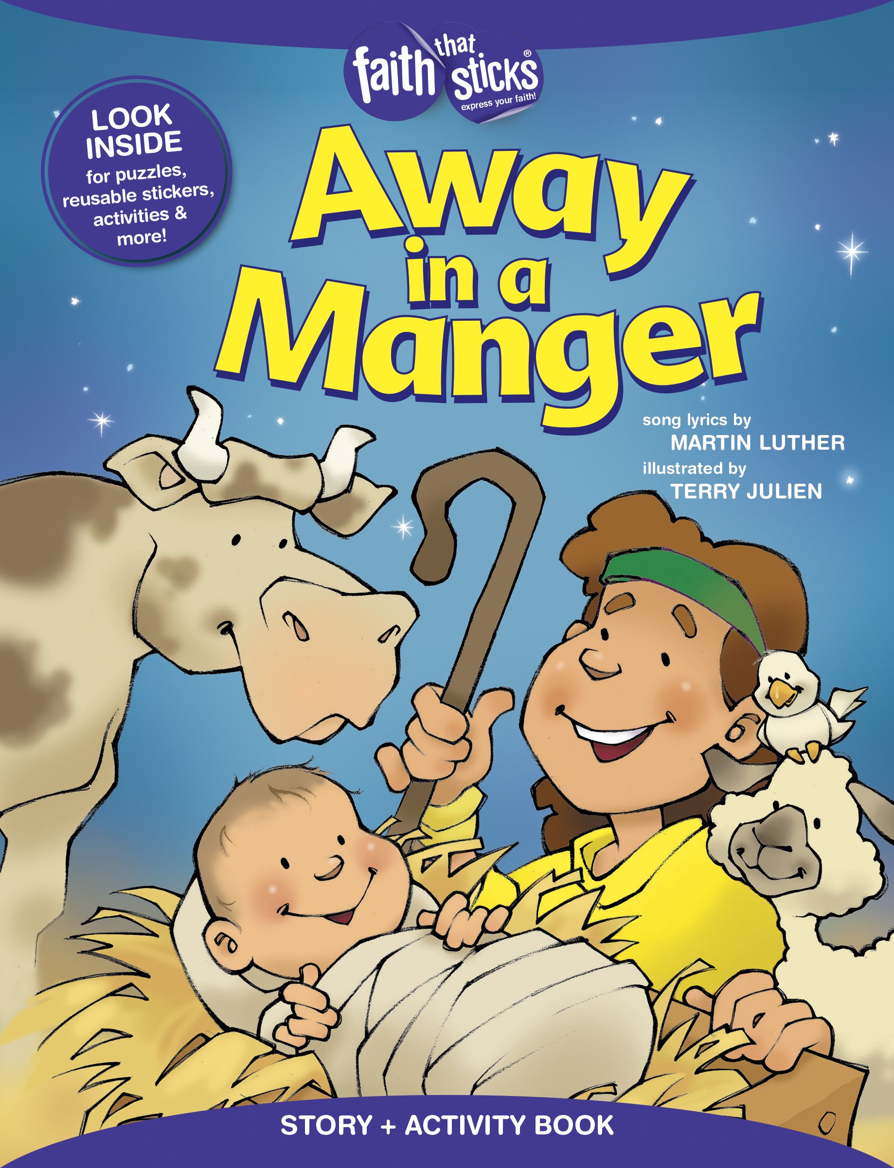 Amazon.com: Away in a Manger Story + Activity Book (Faith That Sticks ...