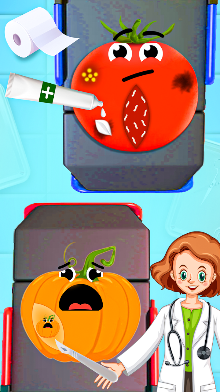 Fruit Doctor: ASMR Hospital Simulator - Aplicativo na Amazon Appstore