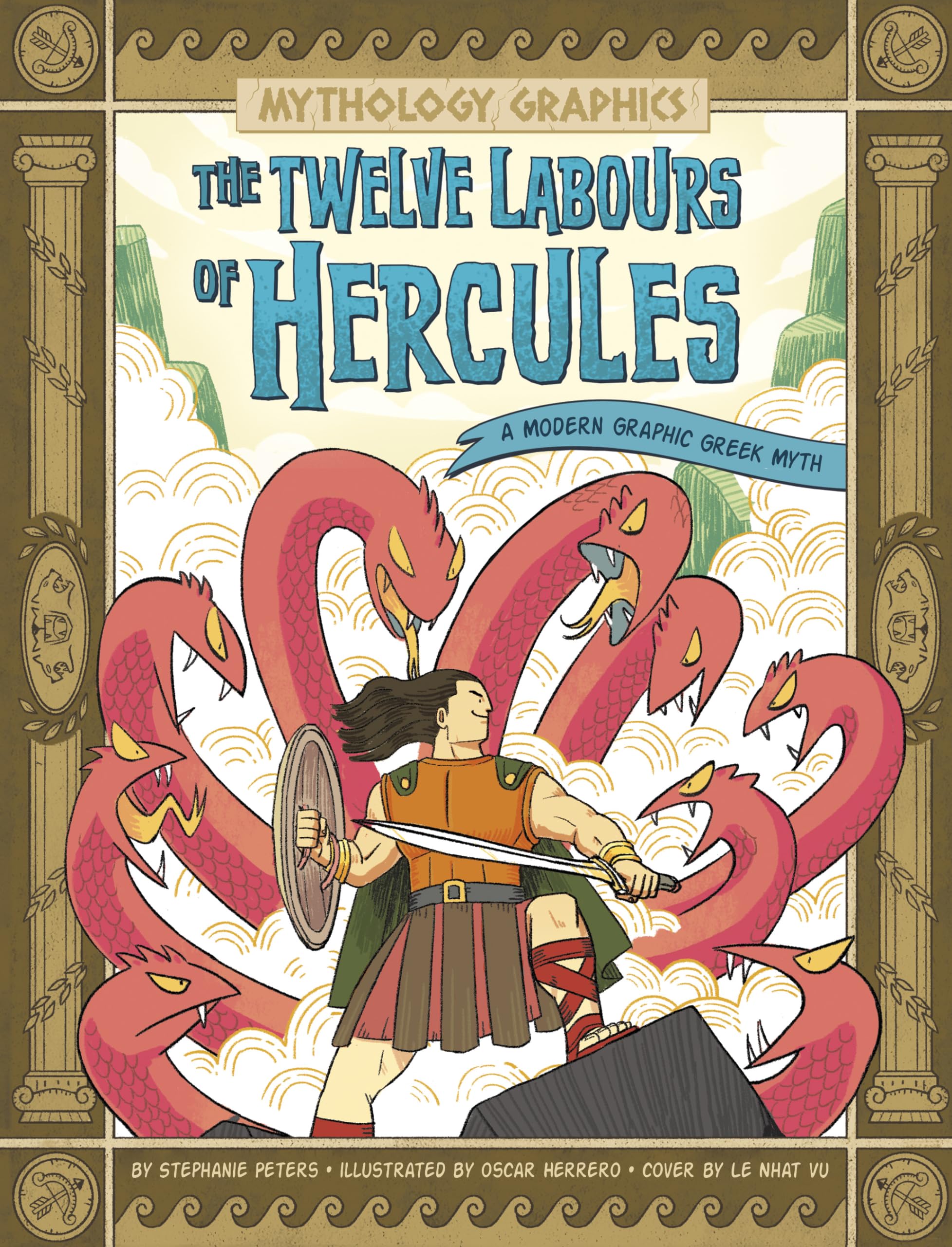 The Twelve Labours of Hercules: A Modern Graphic Greek Myth (Mythology ...