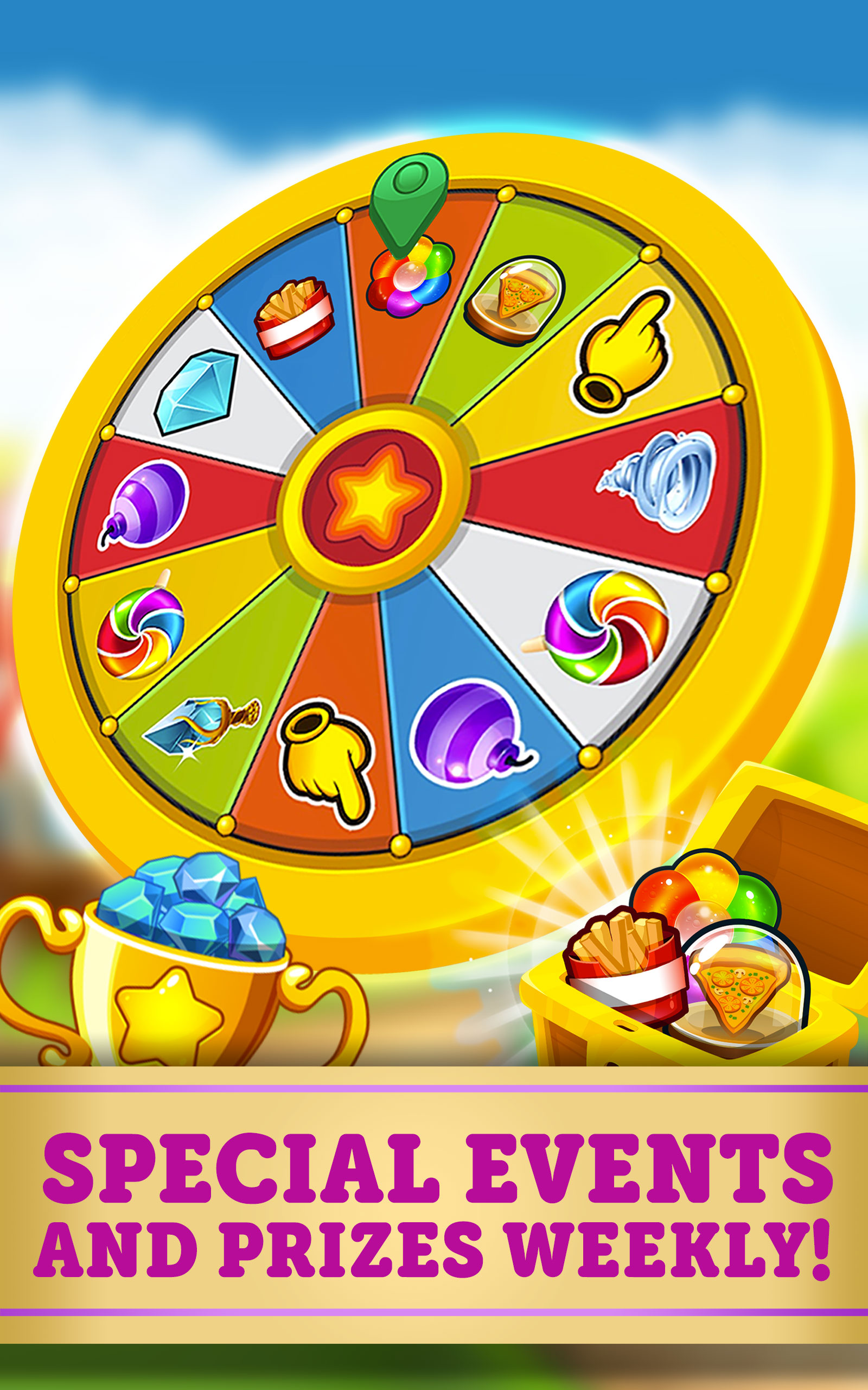 Fast Food Fun - Match 3 Games Free and New 2023, Sweet Royal Sugar ...