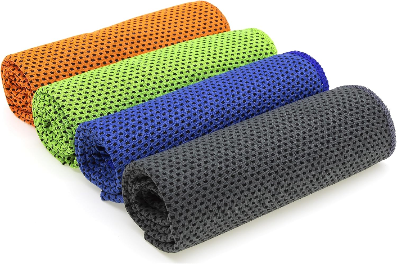 IMOOD Toalla Secado Rápido, Toallas para Gym, Set de 4 Toalla de enfriamiento para Gimnasio ...