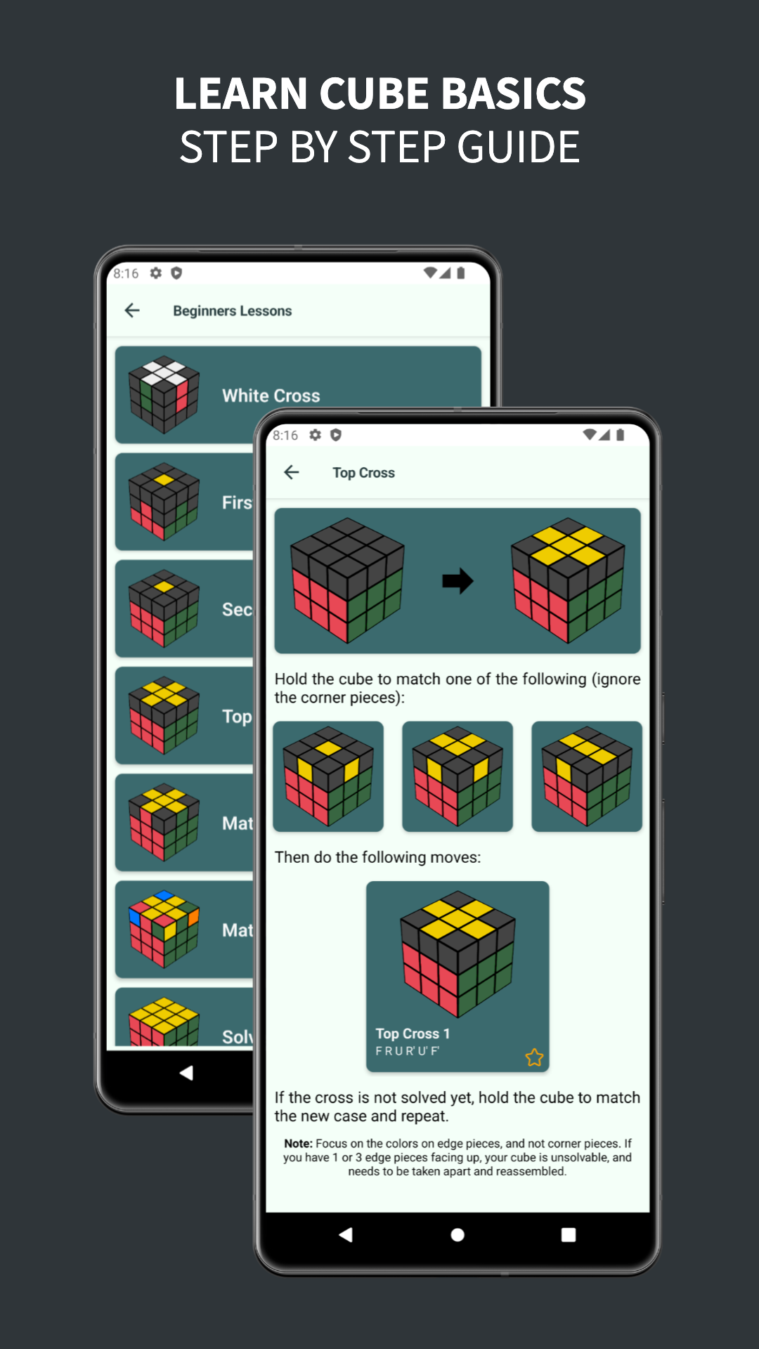 CubeXpert Rubiks Cube Solver:Amazon.de:Appstore for Android