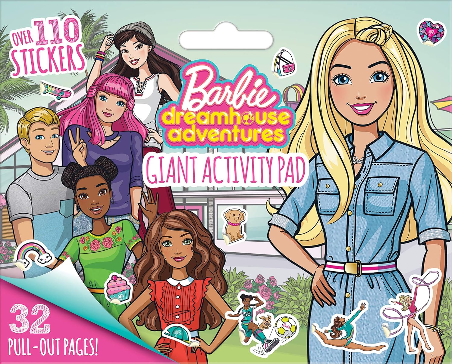 Barbie Dreamhouse Adventures: Giant Activity Pad (Mattel): David ...