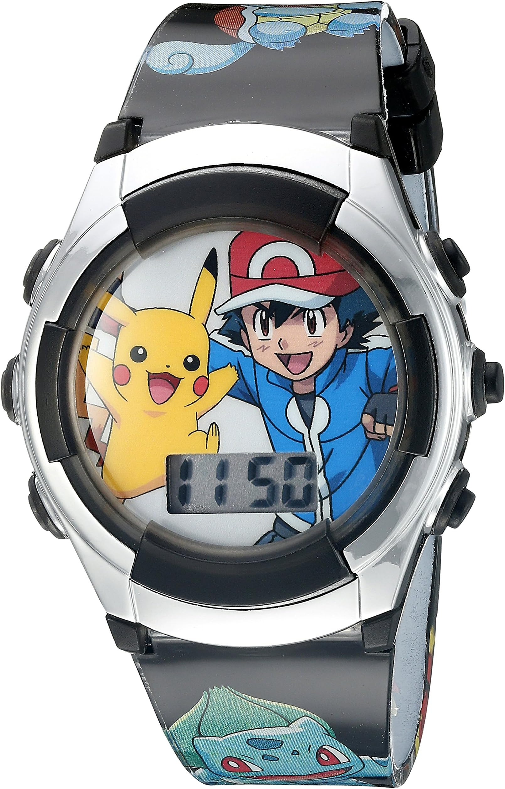 Accutime Kids Pokemon Pikachu Analog Quartz Watch for Boys, Girls, and ...