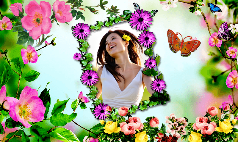 Flower Frames Photo Editor-Amazonアプリストアのアプリ