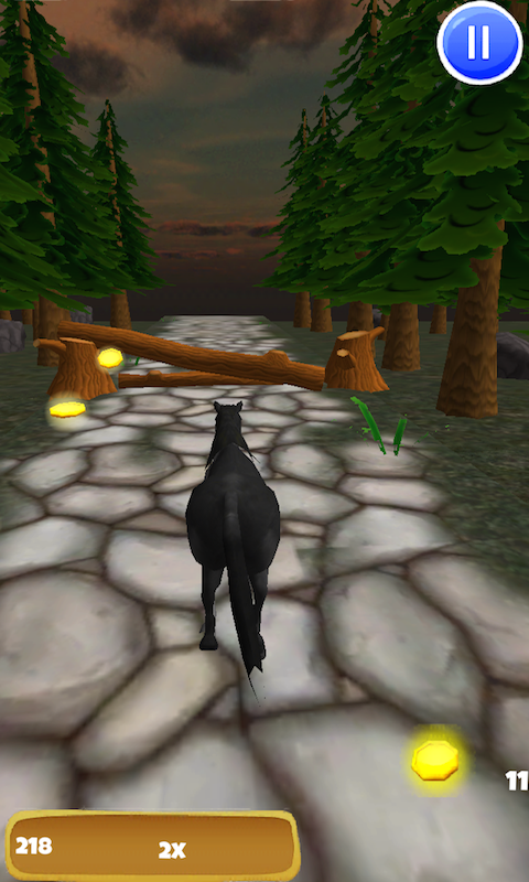 A Black Stallion: 3D Horsey Running Game - FREE Edition:Amazon.com ...