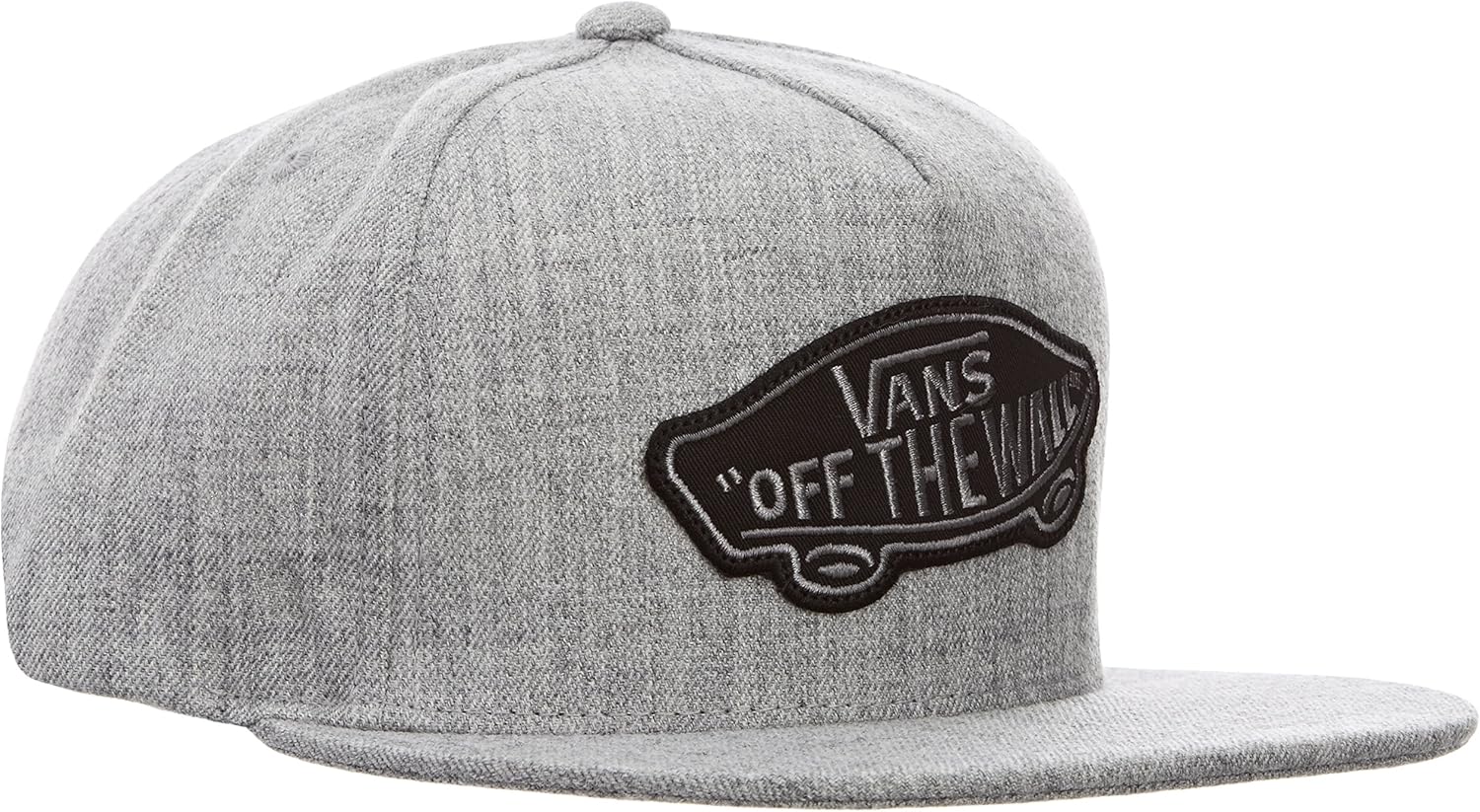 Vans Men's MN Classic Patch Snapback Baseball Cap, Grey (Heather Grey ...