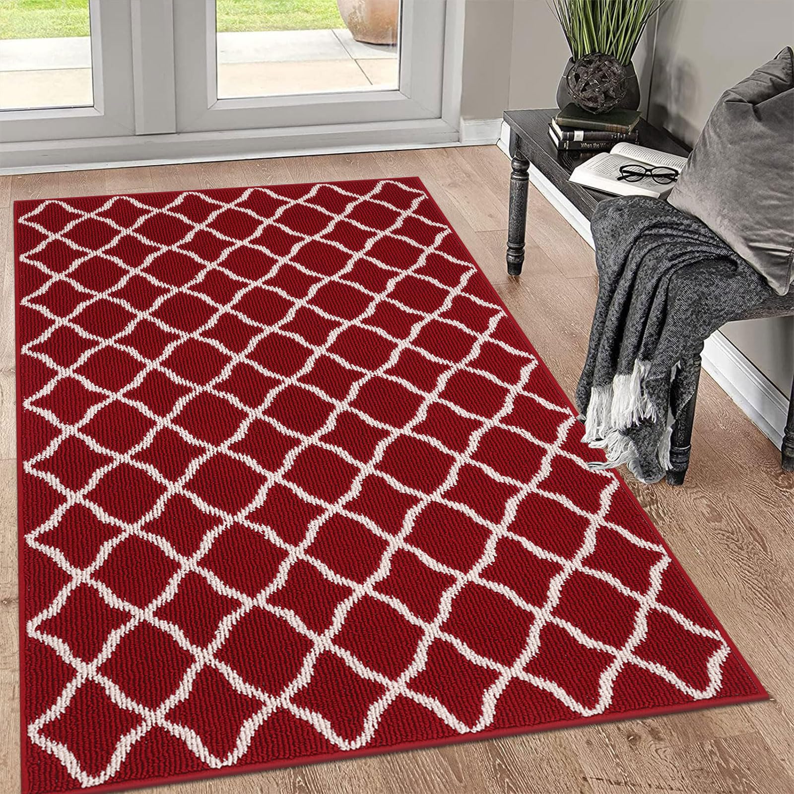 SHACOS Indoor Doormat for Entryway 36"x59" Large Washable Front Door ...