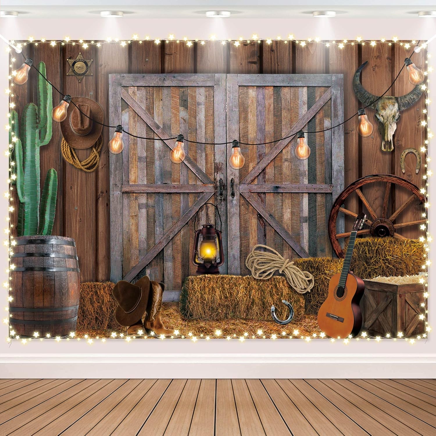 Rustic Western Cowboy Backdrop - Perfect for Parties Philippines | Ubuy