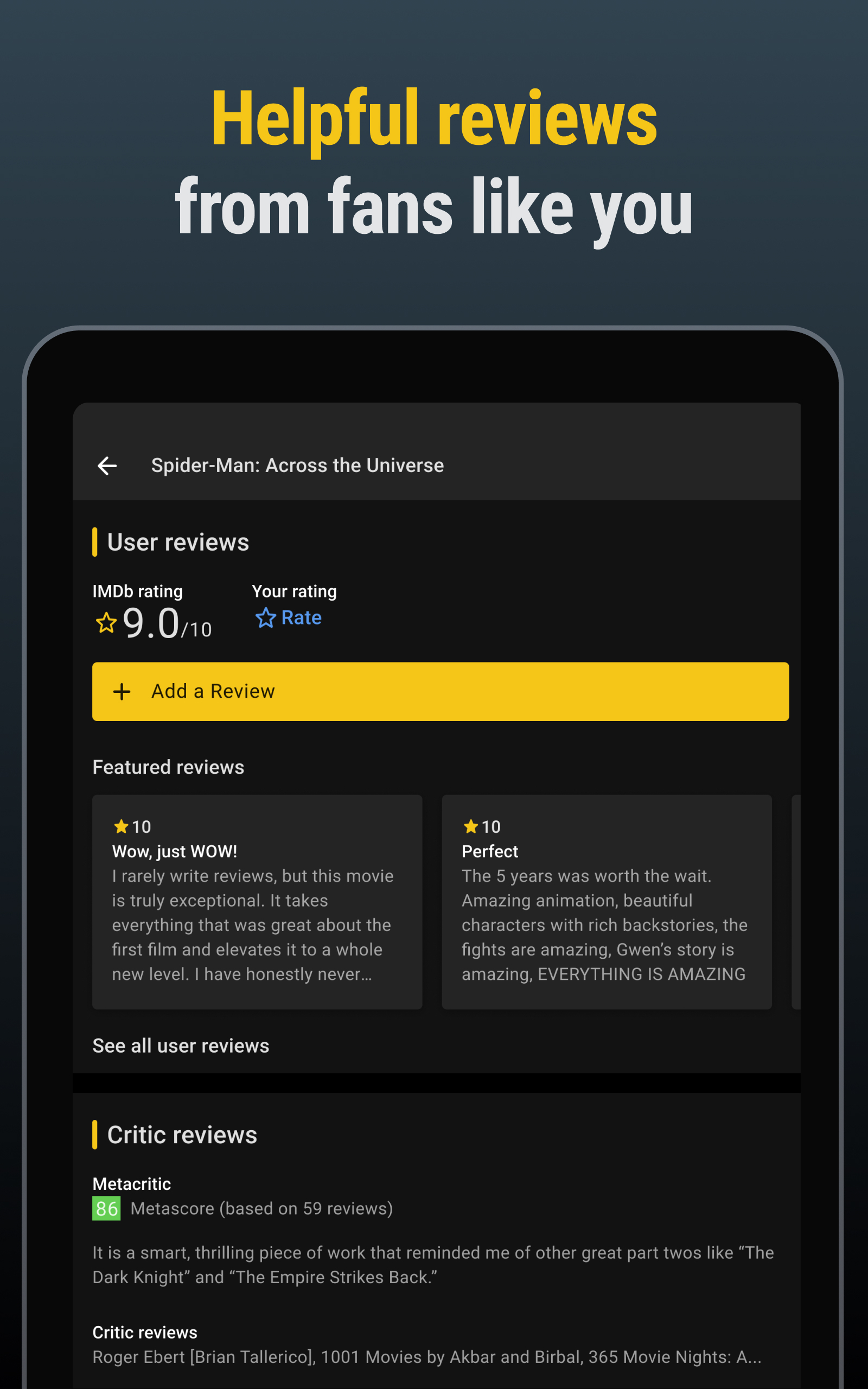 IMDb: Your guide to movies, TV shows, celebrities - App on the Amazon ...