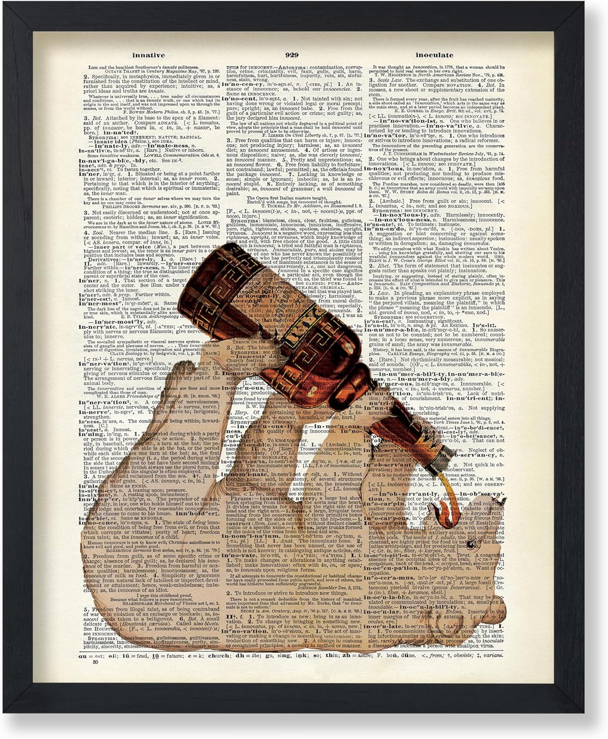 Amazon.com - Poster Master Dictionary Art Poster - Retro Polar Bear ...