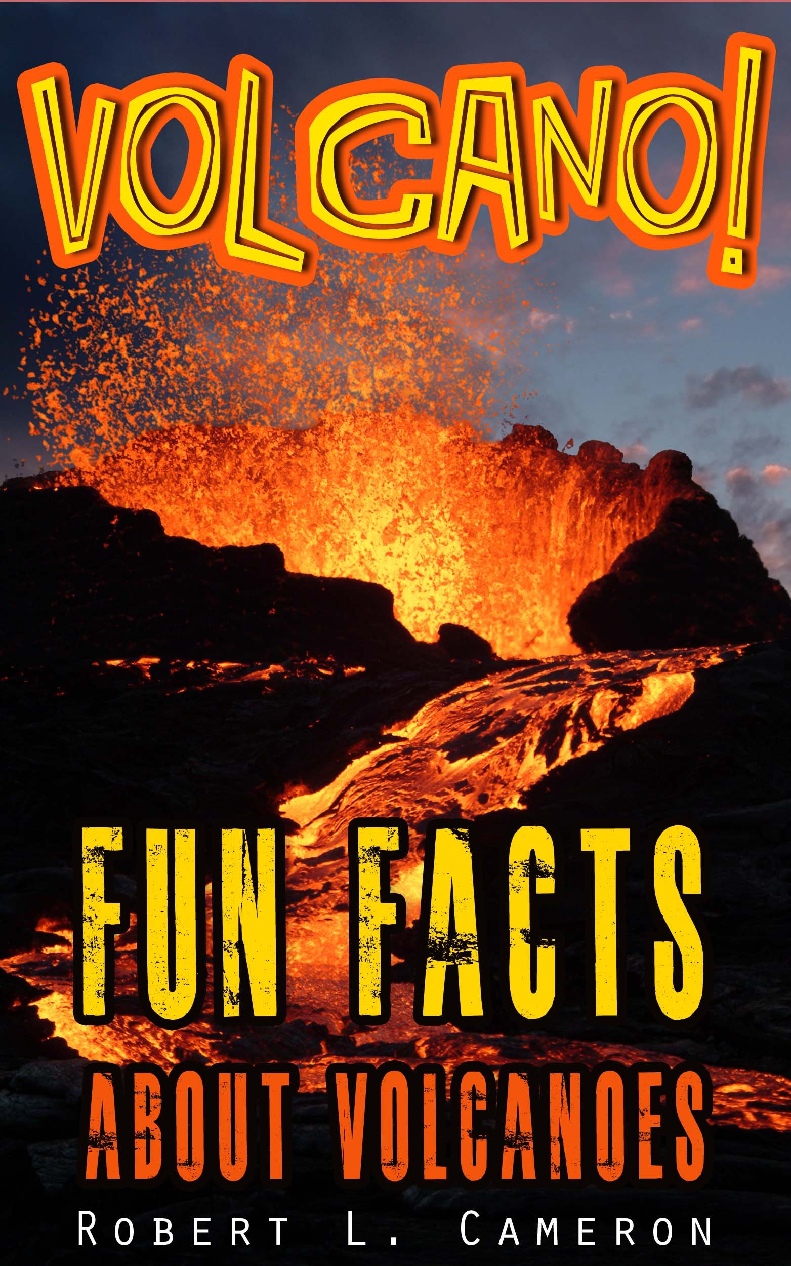 Volcano A Kids Book About Volcanoes A Fun Facts Volcano | Desertcart ...