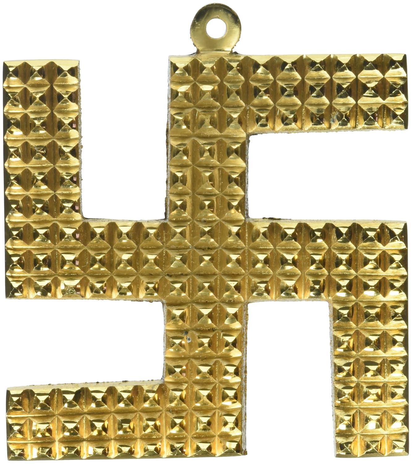 Buy ASTROGHAR Metal Religious Swastik Pyramid Vastu Yantra (3 x 3.4 x 0 ...
