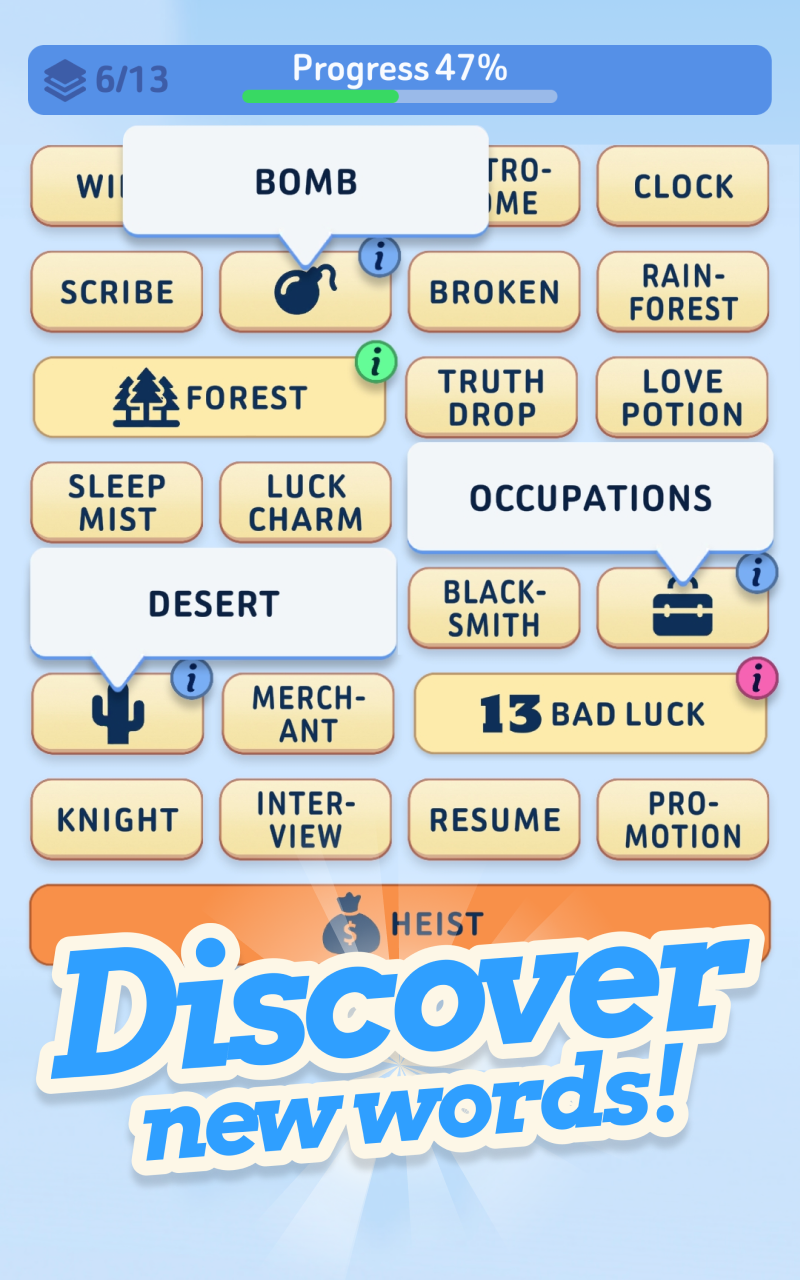 Word Bridges Logic Connections - App on Amazon Appstore