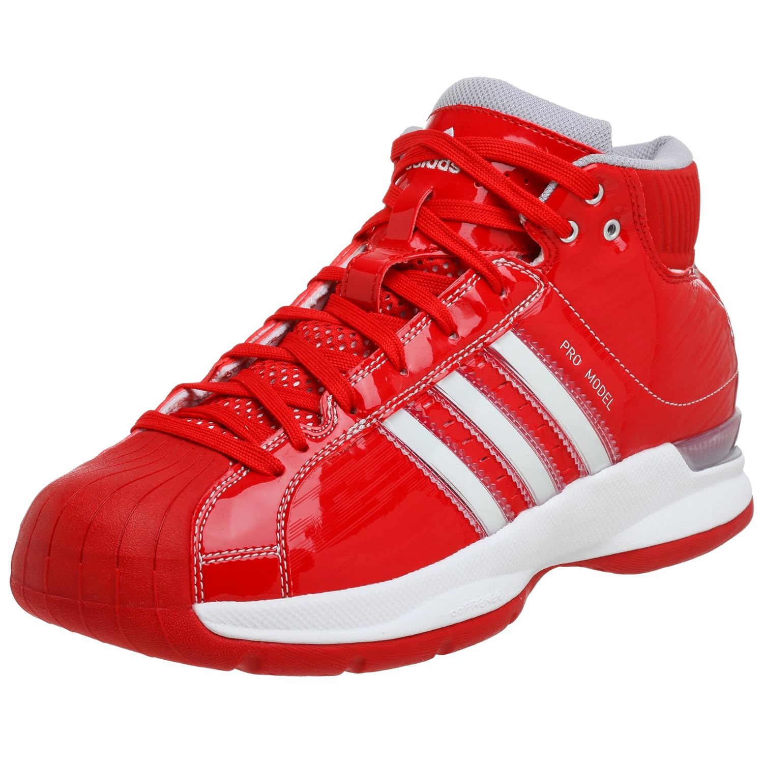 Buy adidas Men's Pro Model 08 Team Color Basketball Shoe,Red/Red/Silver ...