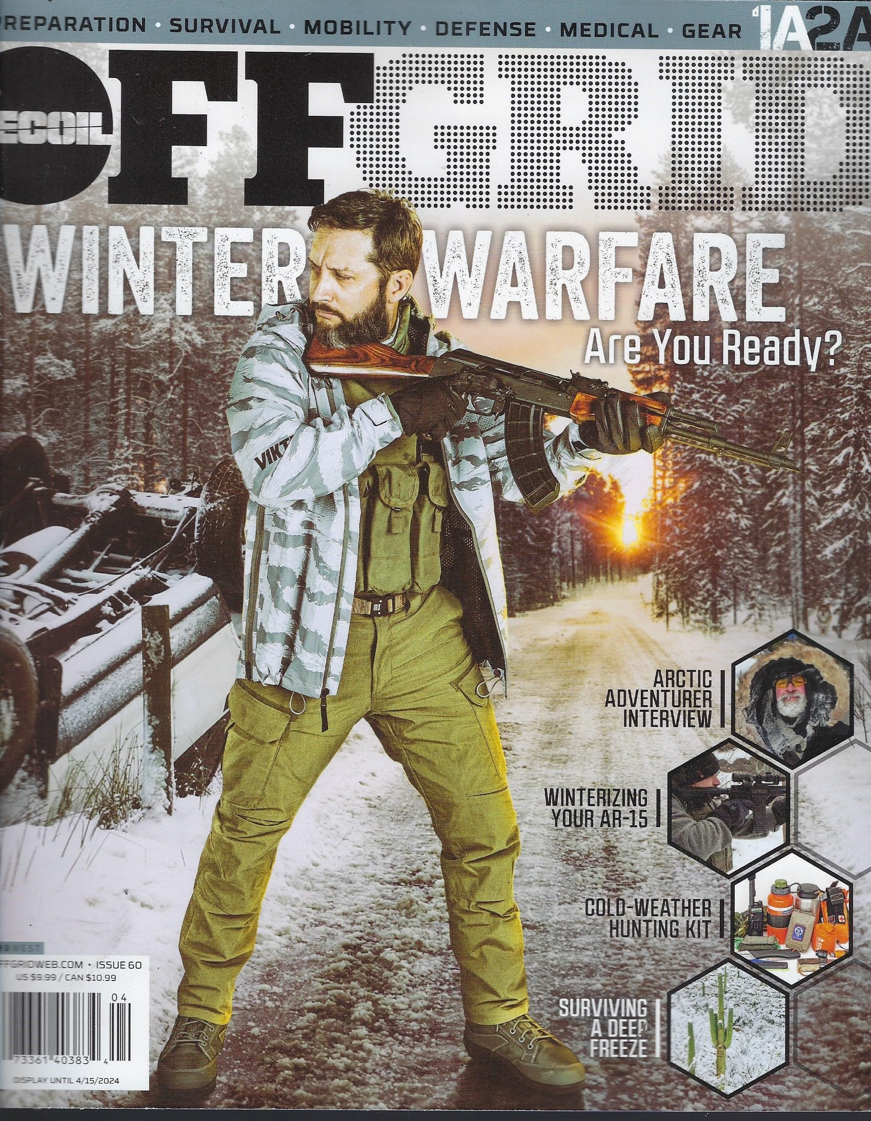 Recoil Off Grid Magazine Issue 60 2024 Winter Warfare: Multiple: Amazon ...