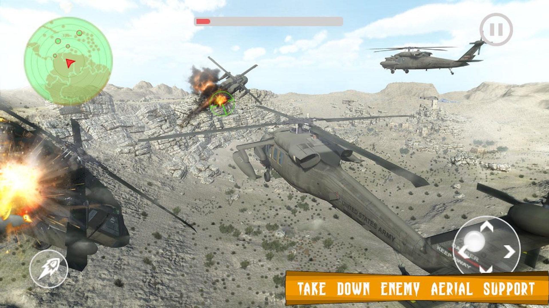 Air Fighter Helicopter Shooting War - App on Amazon Appstore