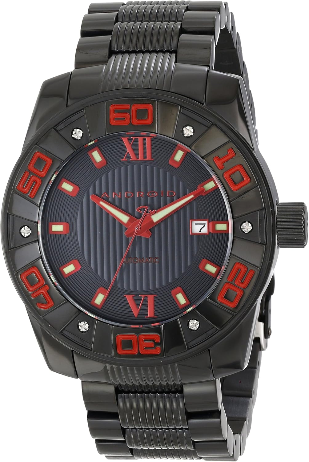 Amazon.com: ANDROID Men's AD707AKR Antigravity Analog Japanese ...