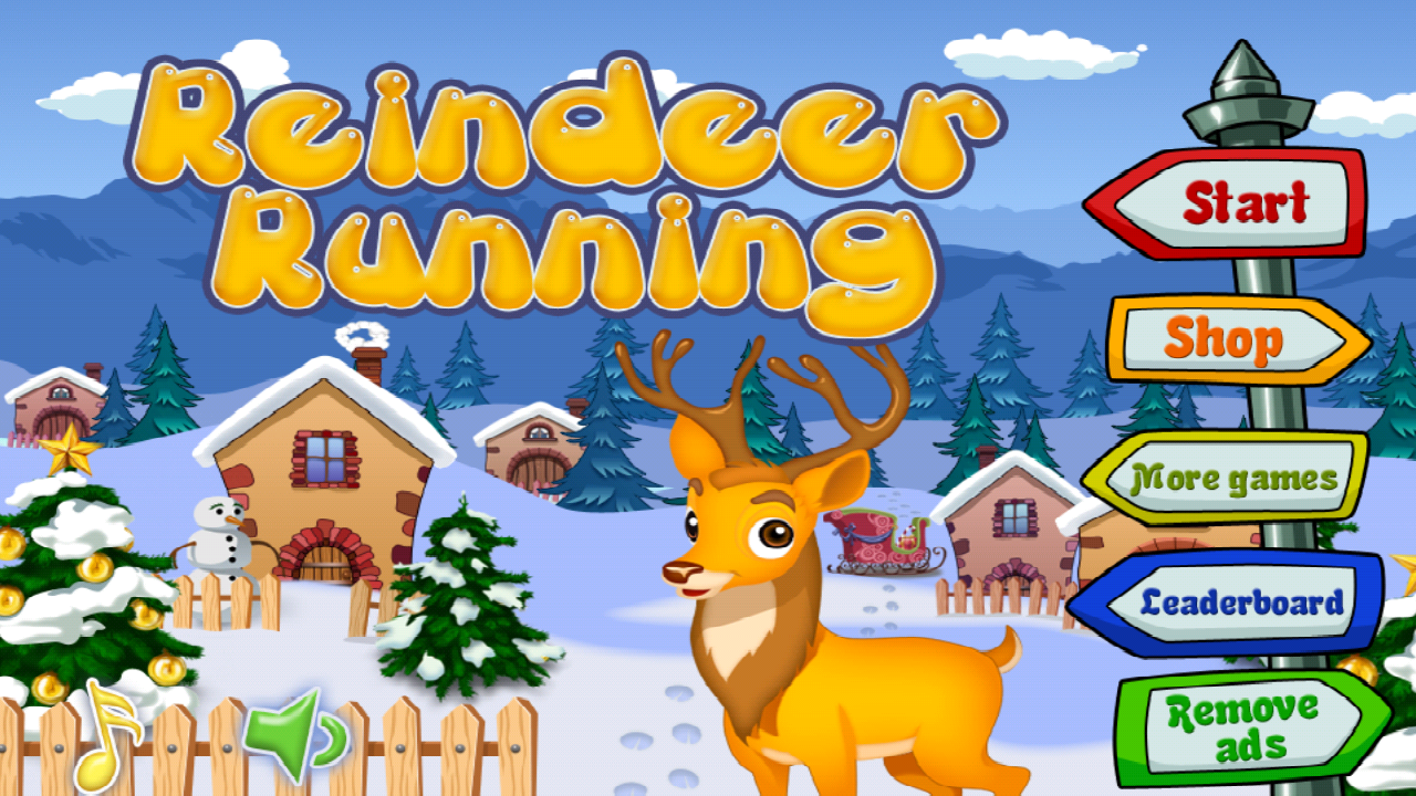 Reindeer Run FREE - Addictive Animal Running Game - App on Amazon Appstore
