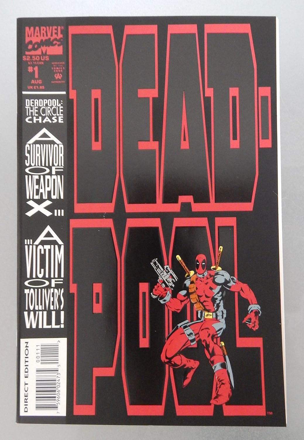Amazon.com: DEADPOOL #1, (The Circle Chase Round 1), August 1993 ...