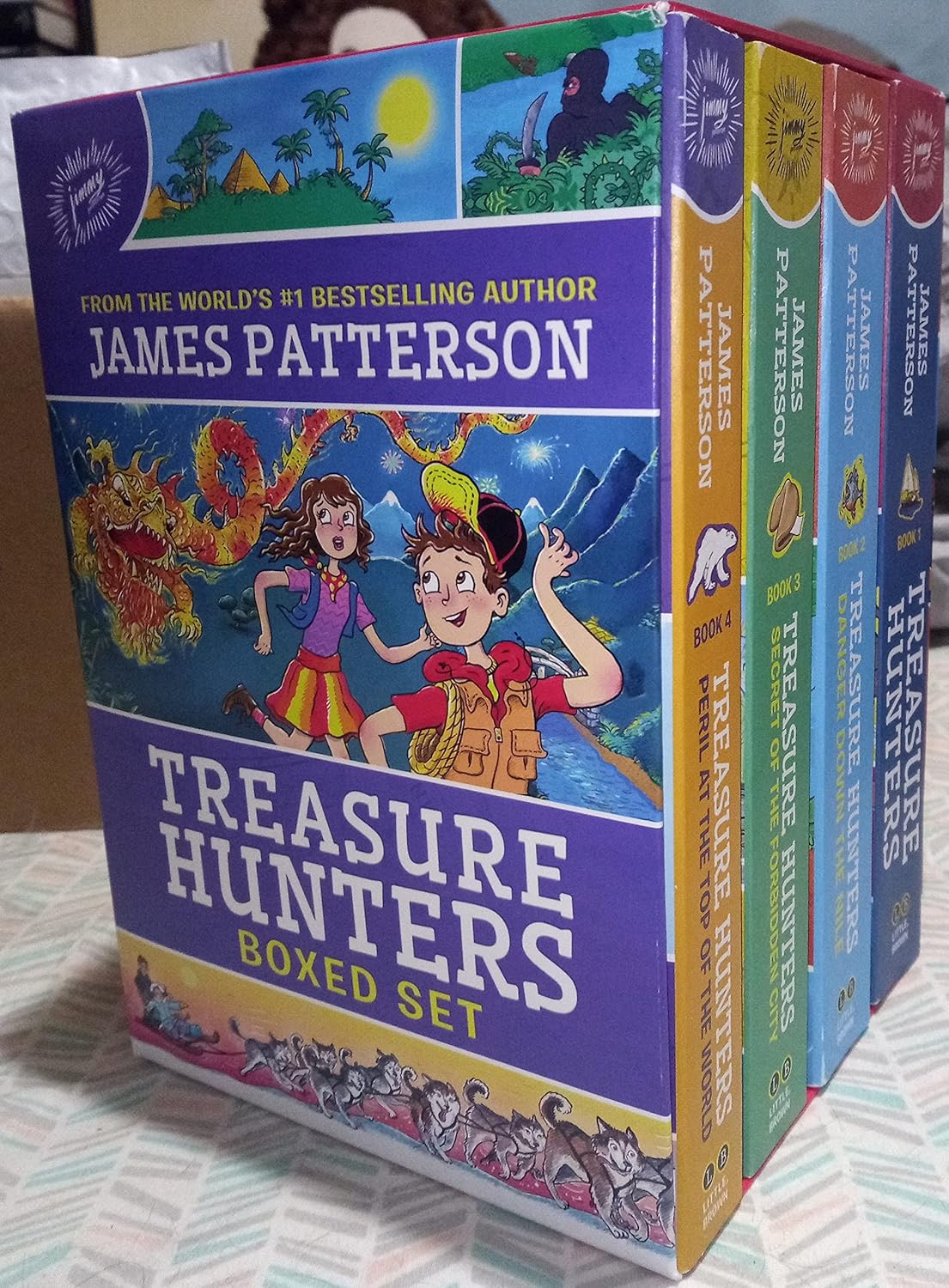 Treasure Hunters, 4 Book Boxed Set: James Patterson: 9780316120678 ...