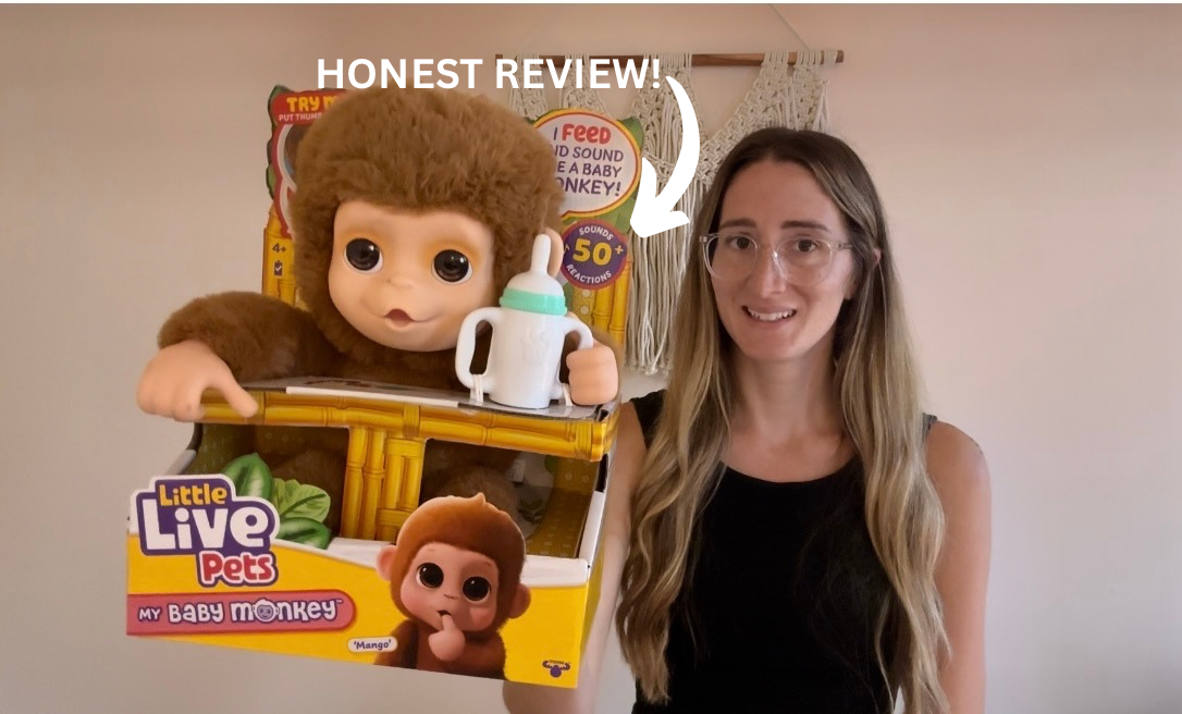 Watch Review and Demo!- Little Live Pets Baby Monkey on Amazon Live