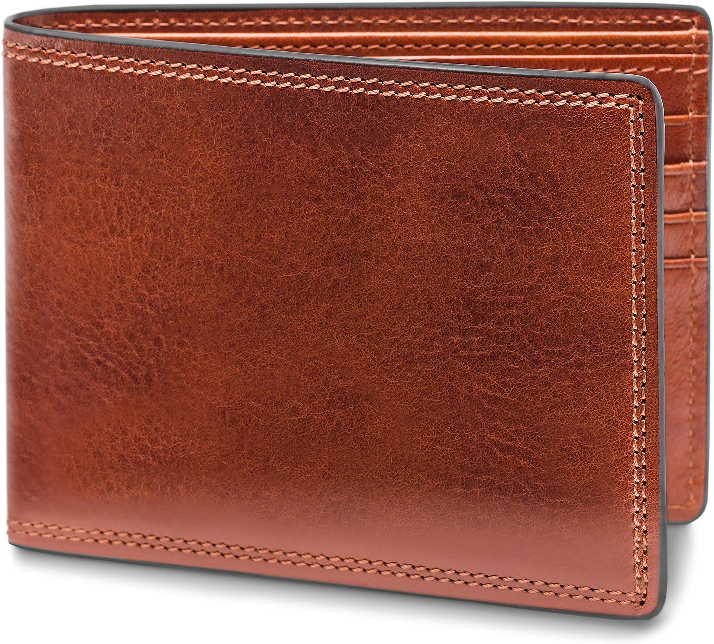 Amazon.com: Bosca Men's Old Italian Leather Wallet RFID Blocking Modern ...