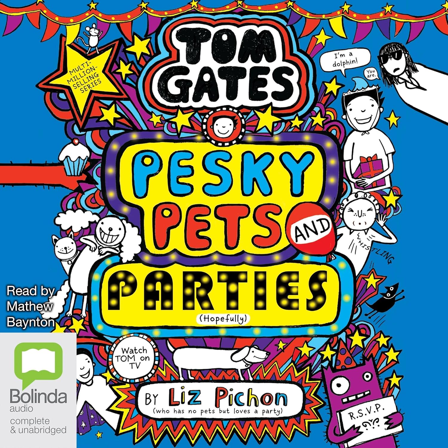 Amazon.com: Pesky Pets and Parties (Hopefully): Tom Gates, Book 24 ...