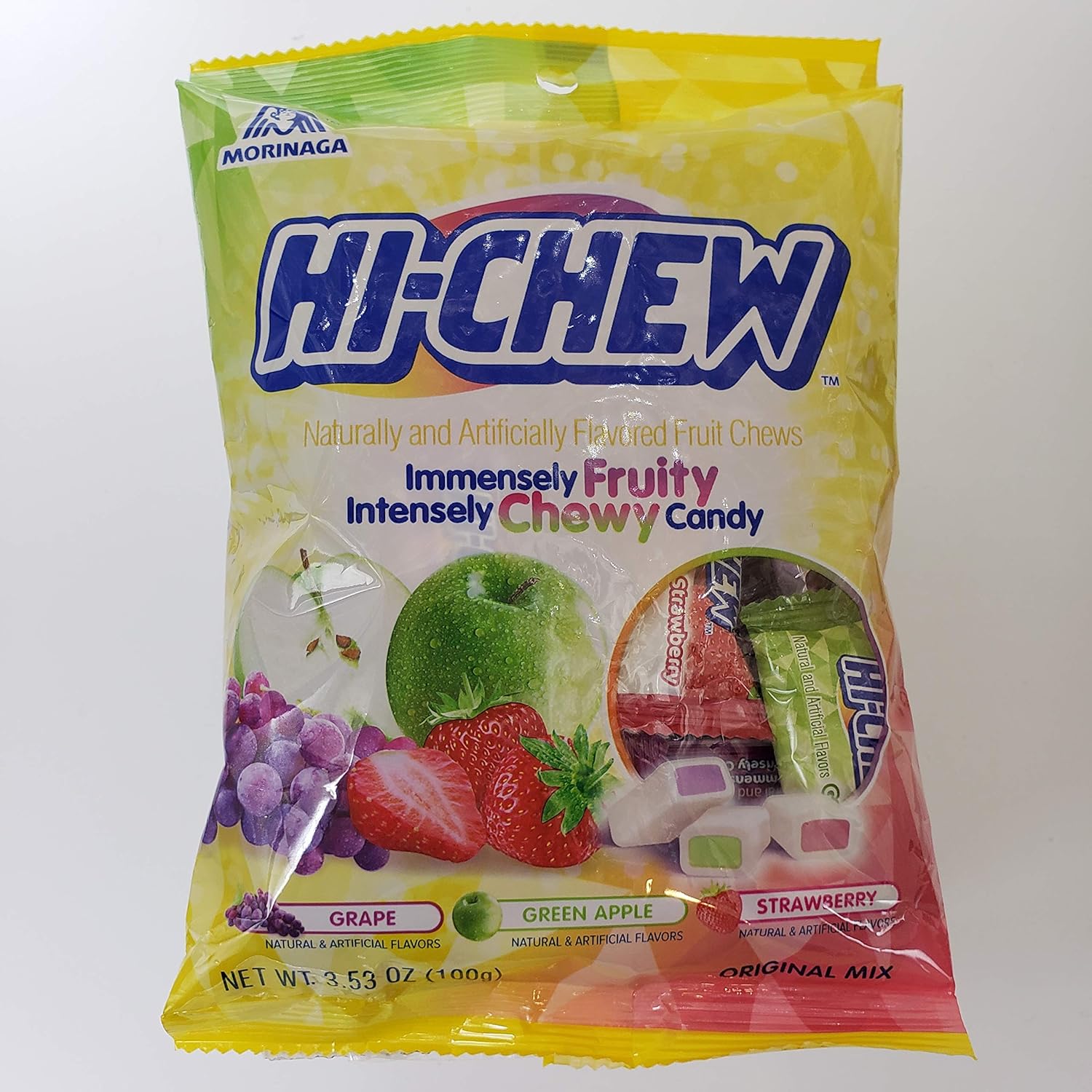 Amazon.com: HI CHEW ORIGINAL MIX CHEWY CANDY 3.53OZ : Grocery & Gourmet ...
