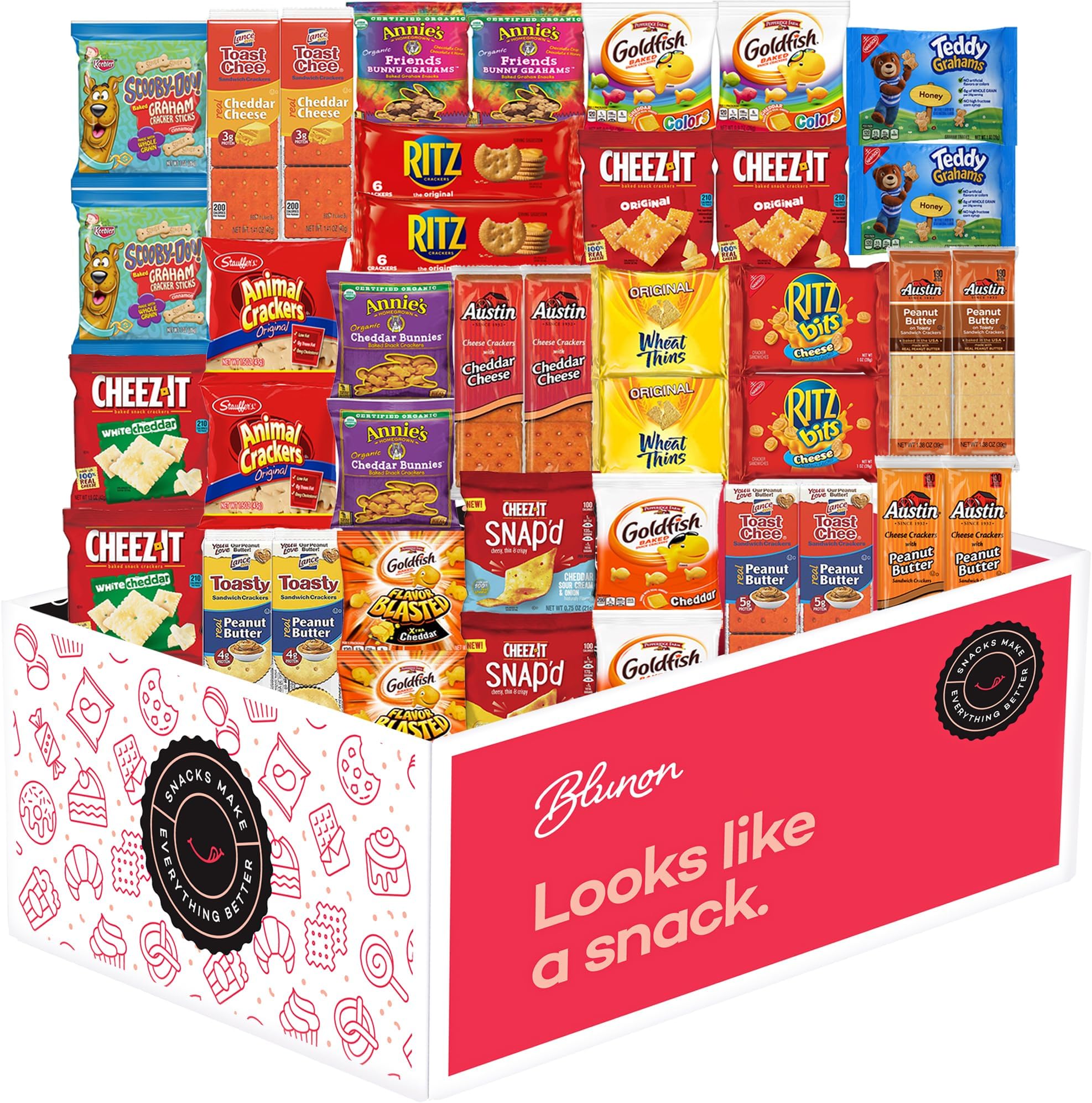 Amazon.com: Crackers Variety Pack Individually Wrapped Assortment ...