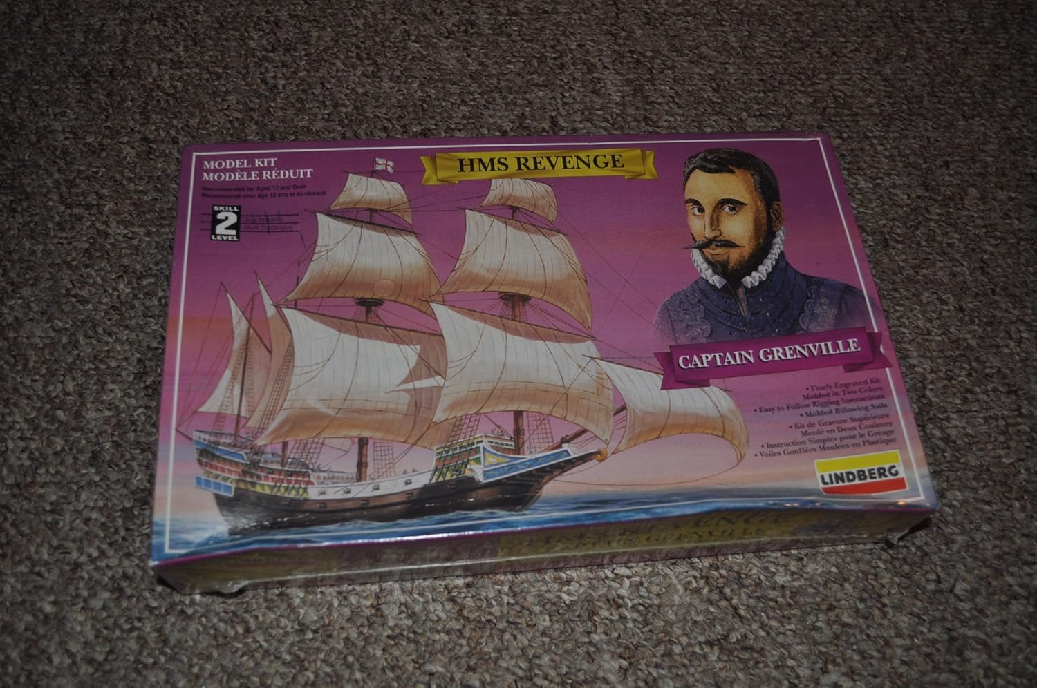 Lindberg HMS Revenge Captain Grenville Model Kit : Amazon.sg: Toys