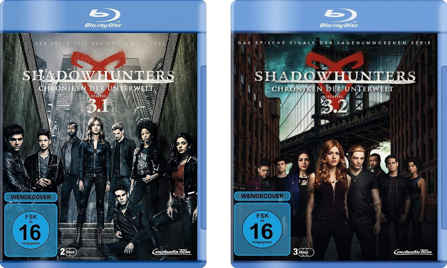 Shadowhunters - komplette Staffel 3 ( 3.1 + 3.2 ) im Set - Deutsche ...