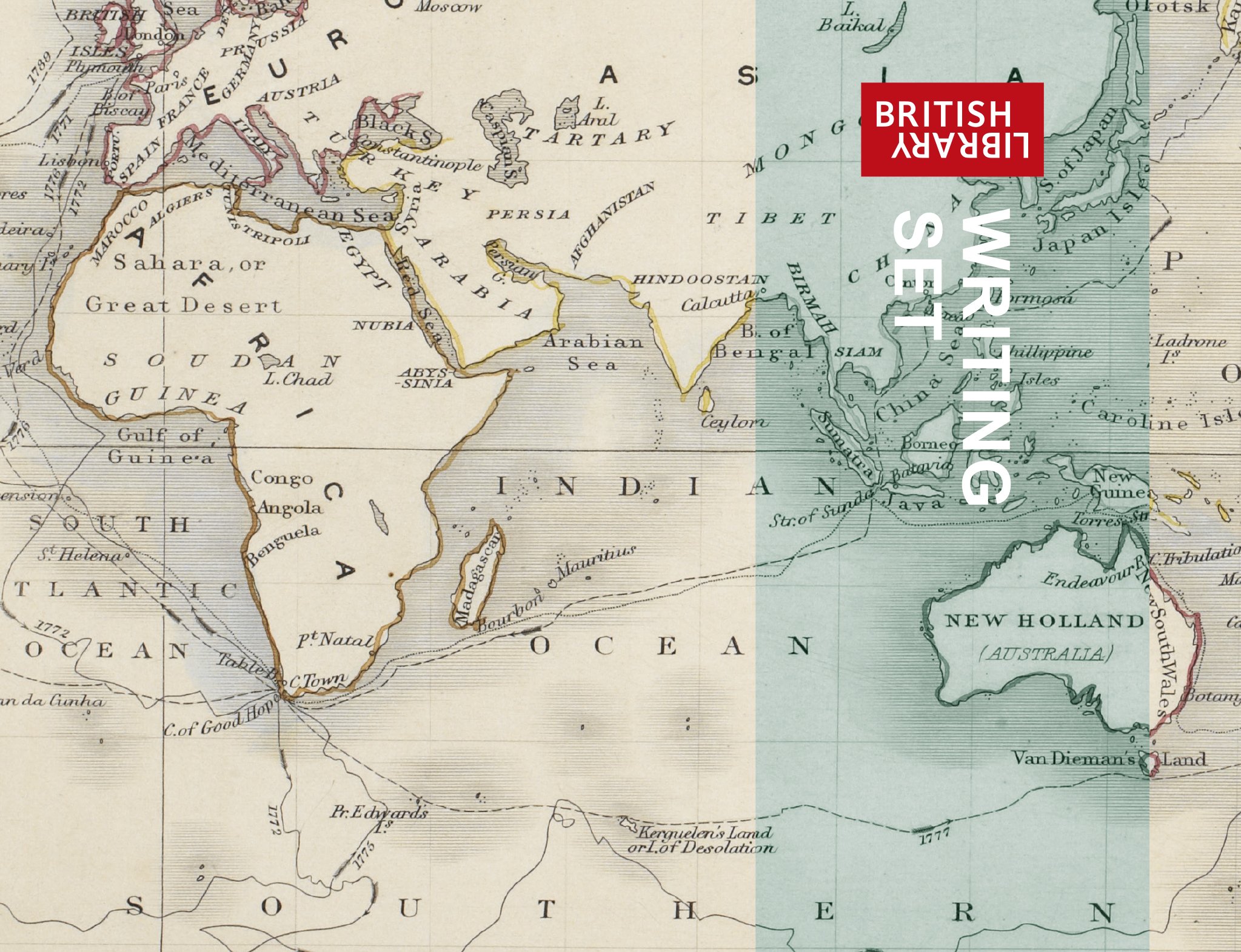 British Library Maps Writing Set: British Library: 9780711239616 ...