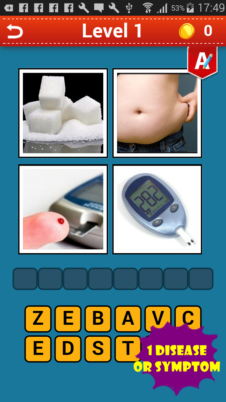 4 Pics 1 Disease - App on Amazon Appstore
