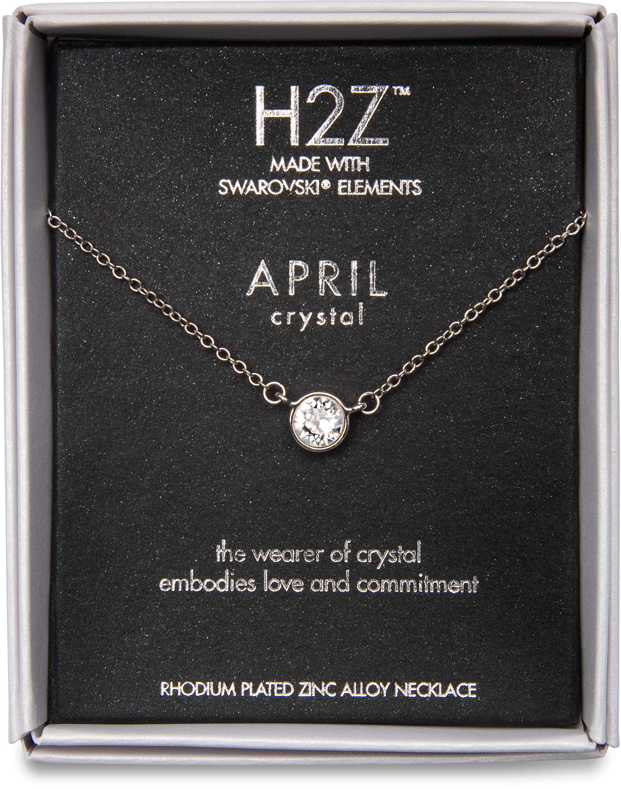 Amazon.com: Pavilion Gift Company Pavilion- April Birthstone Crystal ...