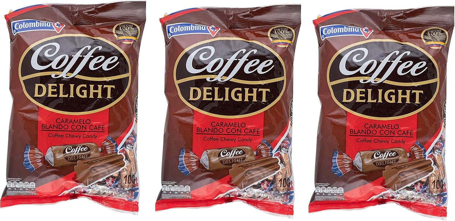 Colombina Coffee Delight 100 % café colombiano caramelo suave 100 ...